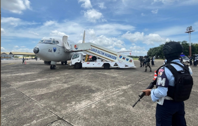 Latihan Force Down Koopsudnas 2025, Danlanud RSA Natuna Saksikan Aksi ...